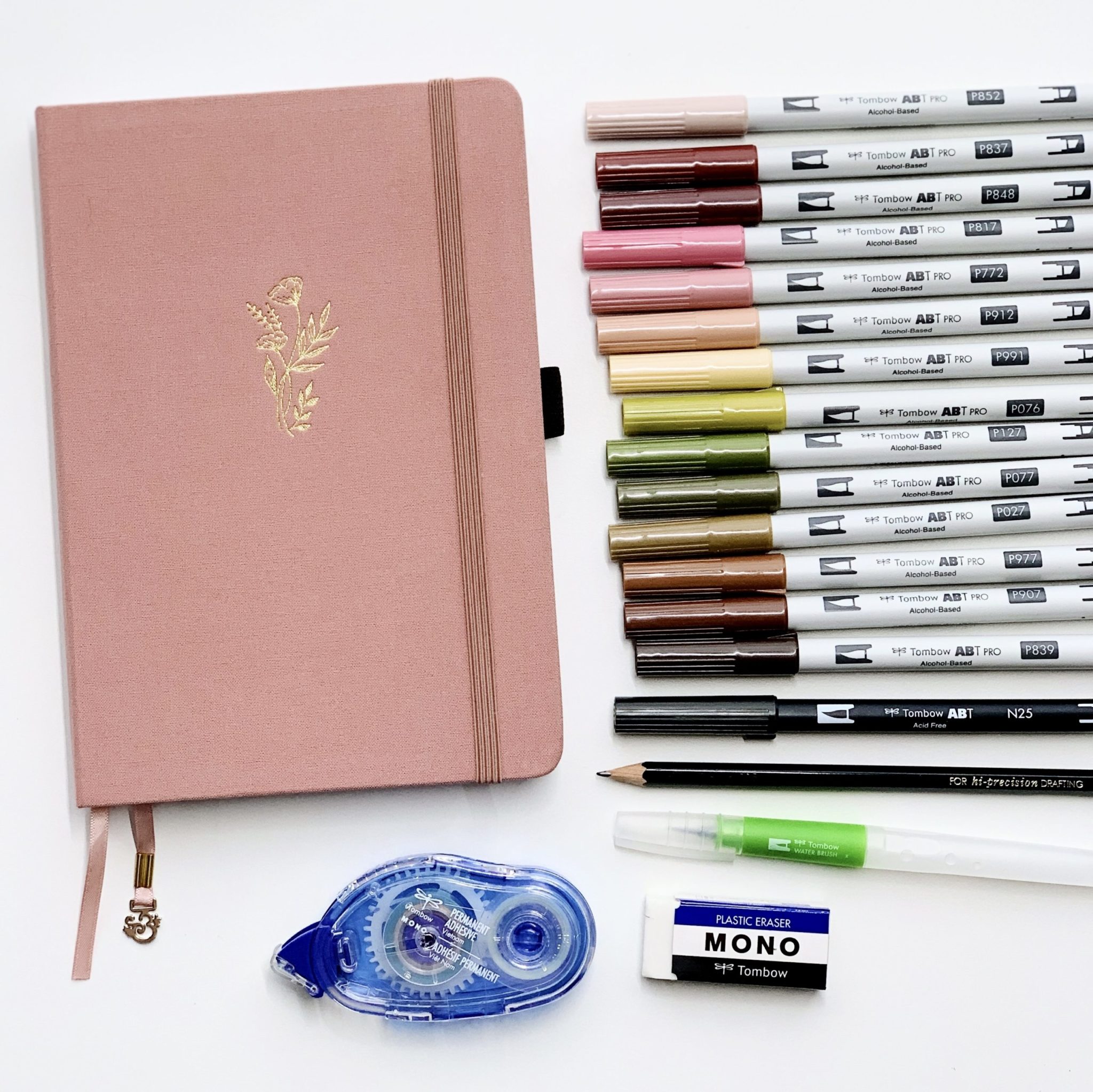 Thanksgiving Journal Page Tutorial - Tombow USA Blog