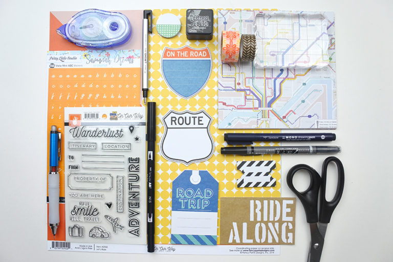 Creating a Road Trip Travel Journal - Tombow USA Blog