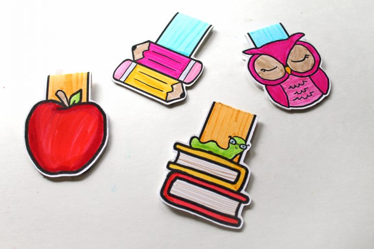 Free Printable Bookmarks to Color for Teacher Appreciation Day - Tombow ...