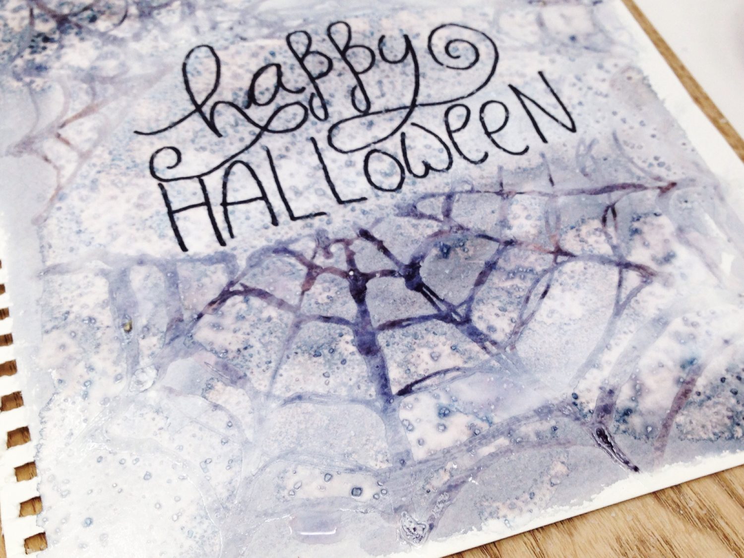 DIY Happy Halloween Art in 3 Steps - Tombow USA Blog
