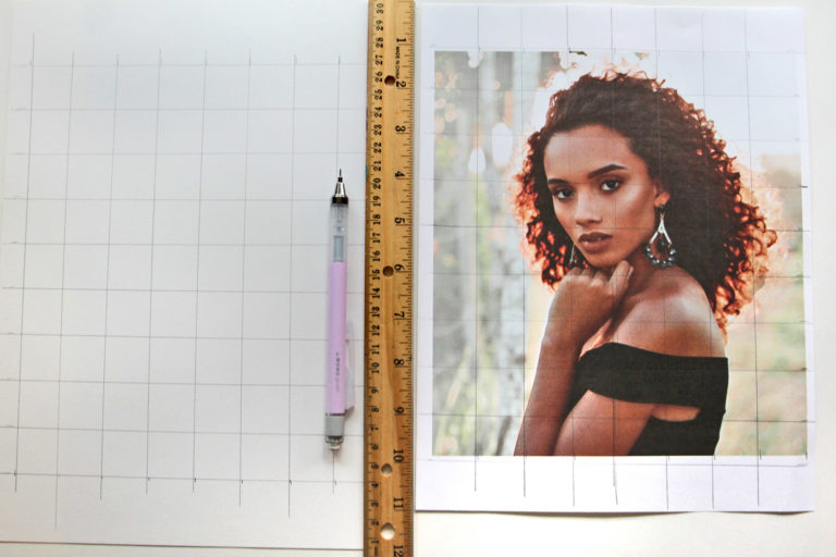 Introduction to Portrait Art Using The Grid Drawing Method - Tombow USA ...