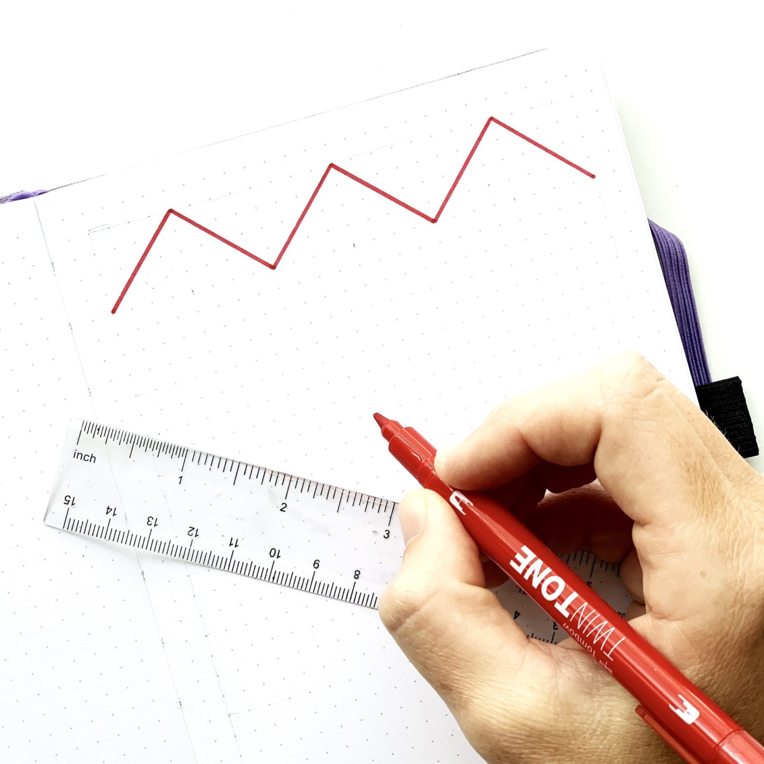 DIY Geometric Pattern Tutorial - Tombow USA Blog