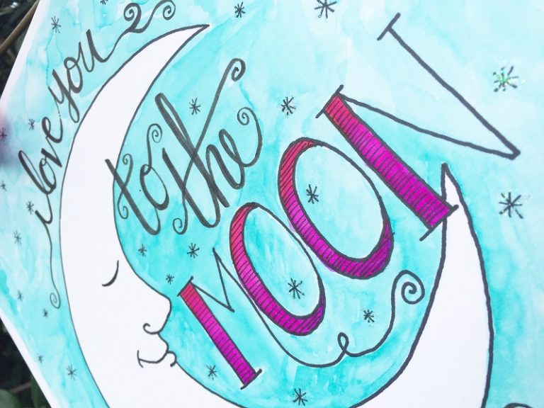 Baby's Room Quote with Tombow Lettering Sets by Beth Watson - Tombow ...