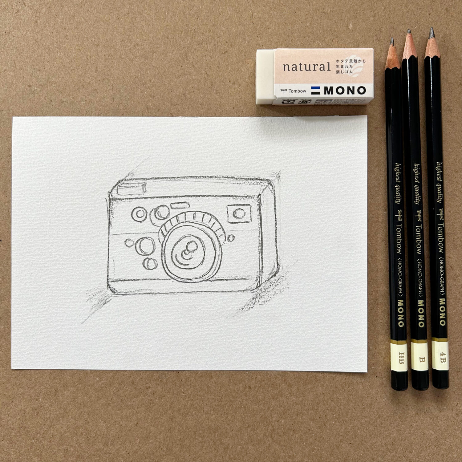 Illustrating a Retro Design Using Pencils - Tombow USA Blog