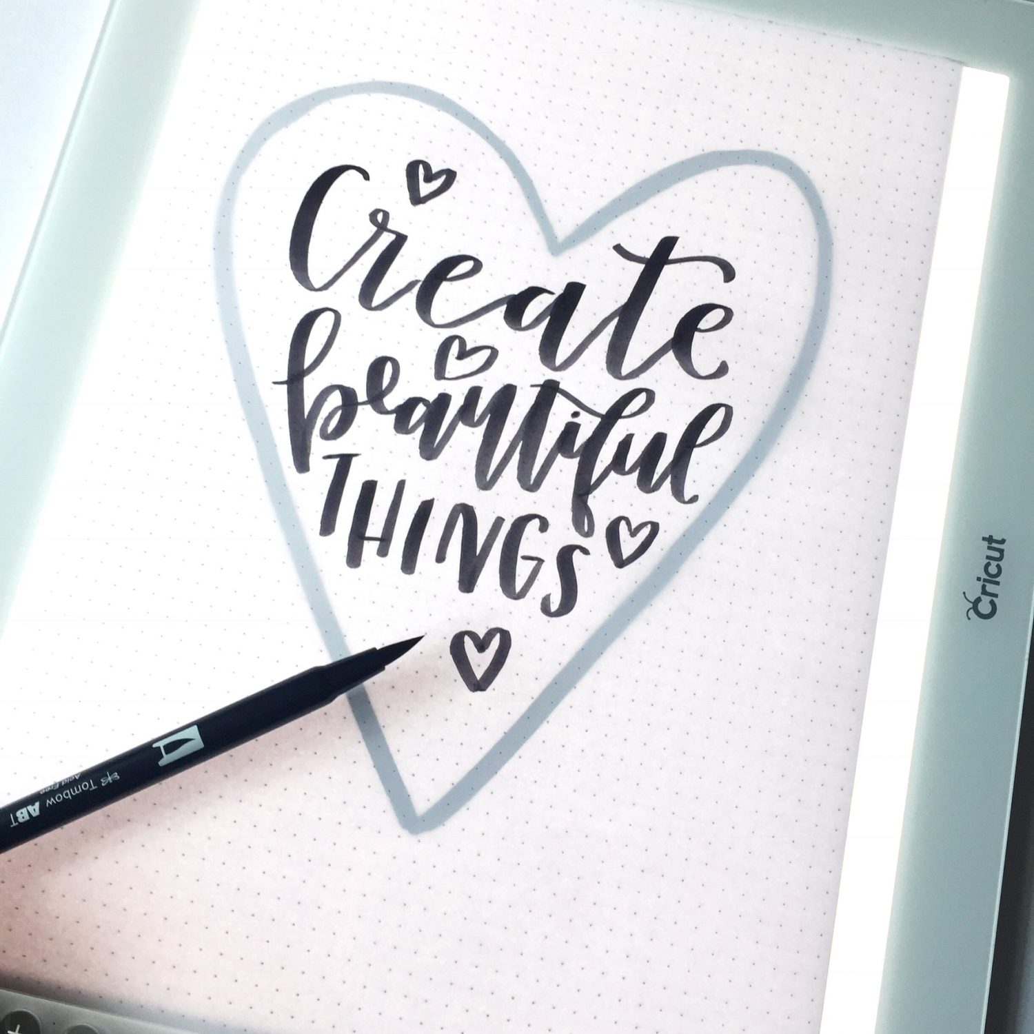 10 Easy Steps: Turn Your Lettering into a Vinyl Project - Tombow USA Blog