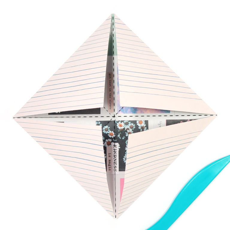 Summer Paper Fortune Teller Tutorial - Tombow USA Blog