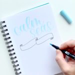 Nautical Under The Sea Lettering Tutorial - Tombow USA Blog