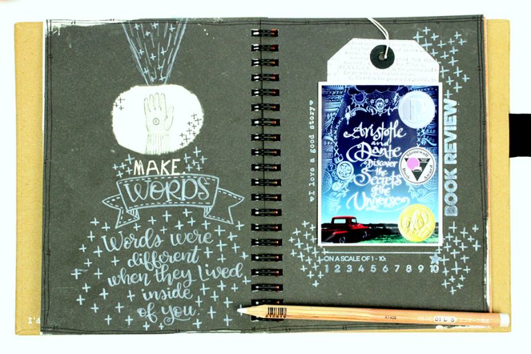 How To Make An Easy Reading Log Mini Album - Tombow USA Blog