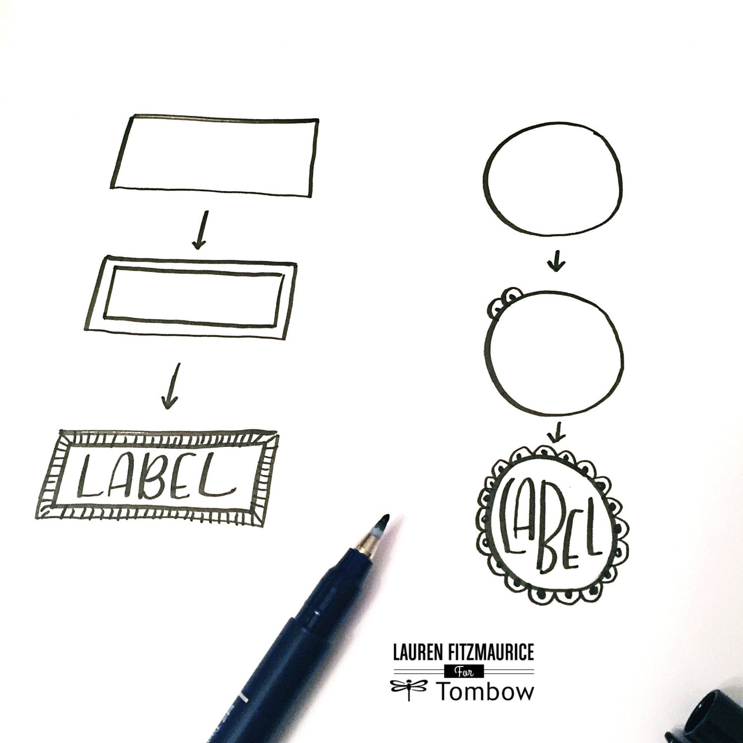 DIY Organization: Lovely Labels - Tombow USA Blog