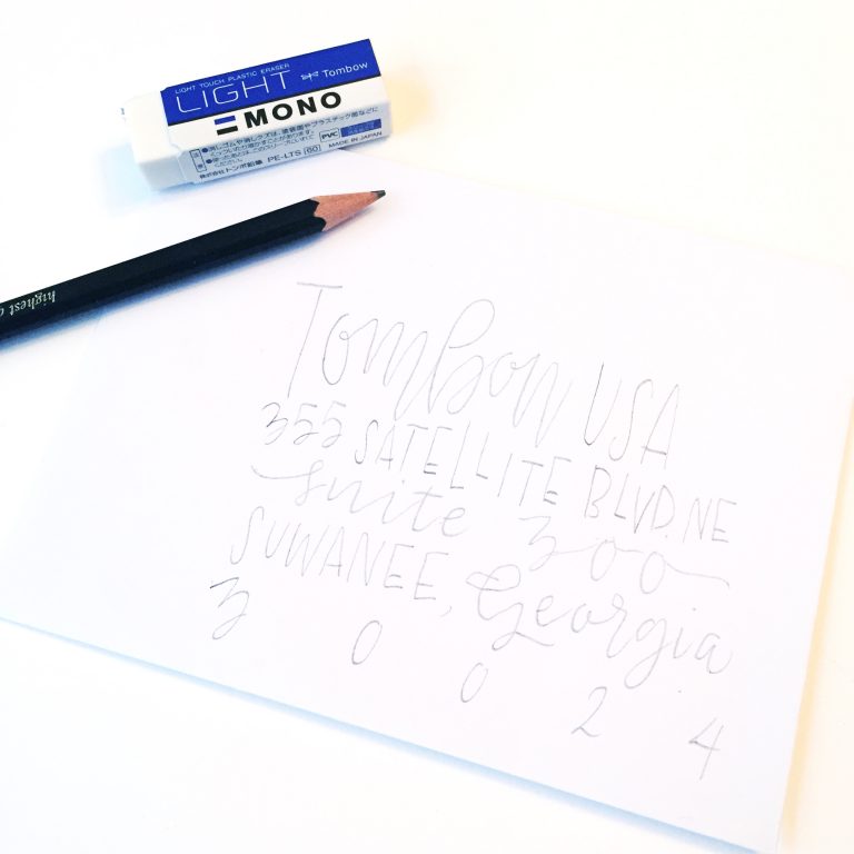 How to Pick Your Pencil for Lettering - Tombow USA Blog