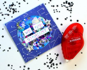Far Out Galaxy Shaker Card Tutorial - Tombow USA Blog