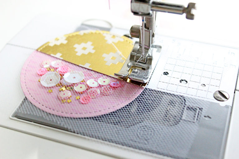 Pink and Gold Handmade Embellishments Tutorial - Tombow USA Blog