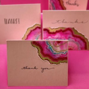 Draw a Pink Agate Slice for National Pink Day - Tombow USA Blog