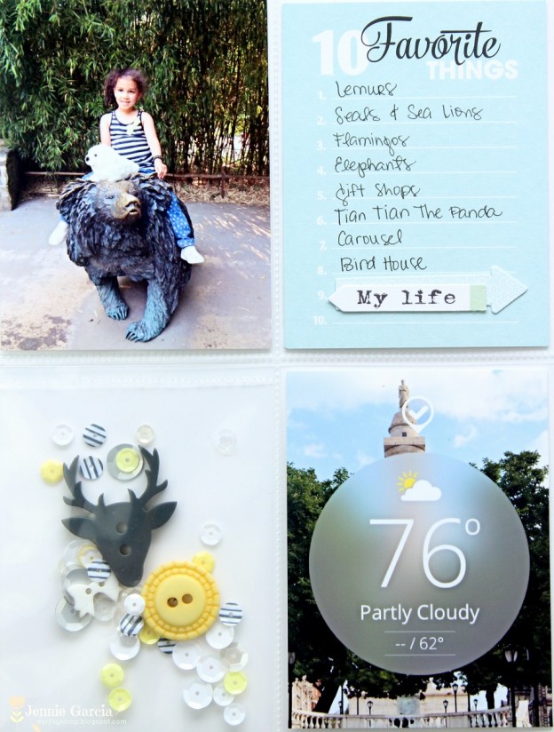 Fancy Pocket Pages with Fancy Pants Designs By Jennie