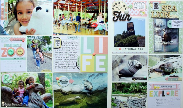 Fancy Pocket Pages with Fancy Pants Designs By Jennie