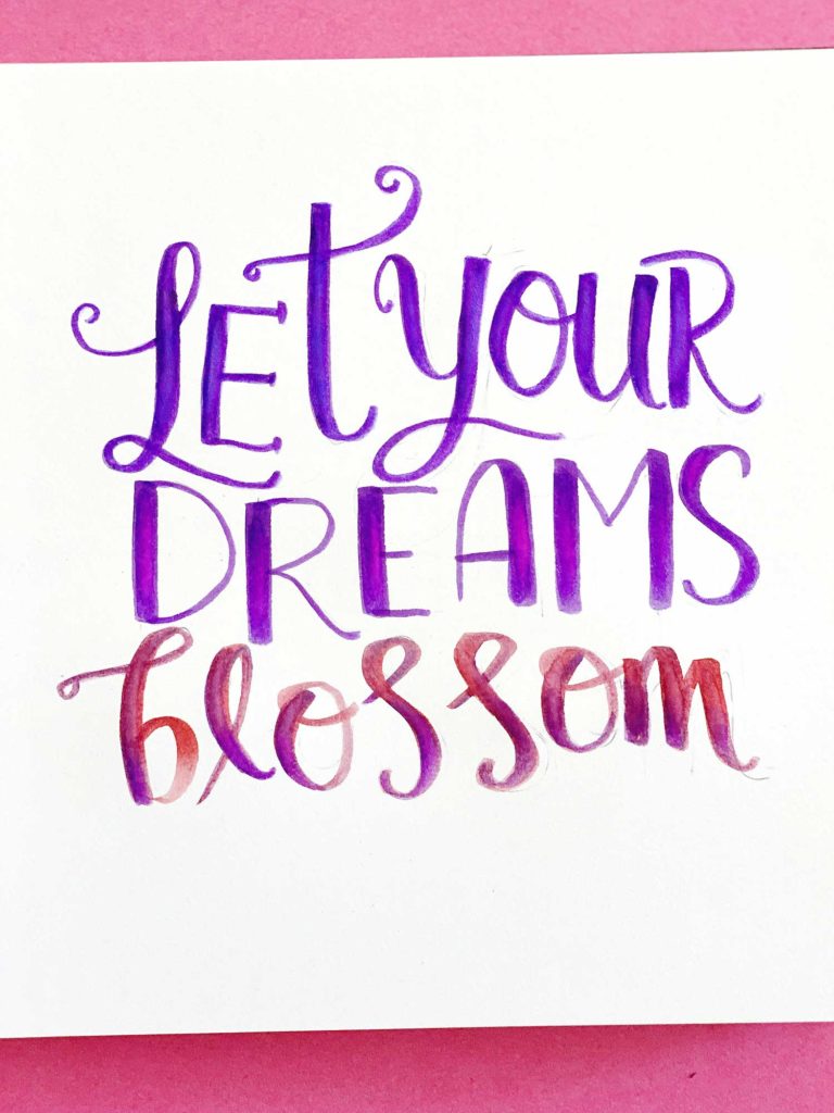 Lettering Makeover - Tombow USA Blog