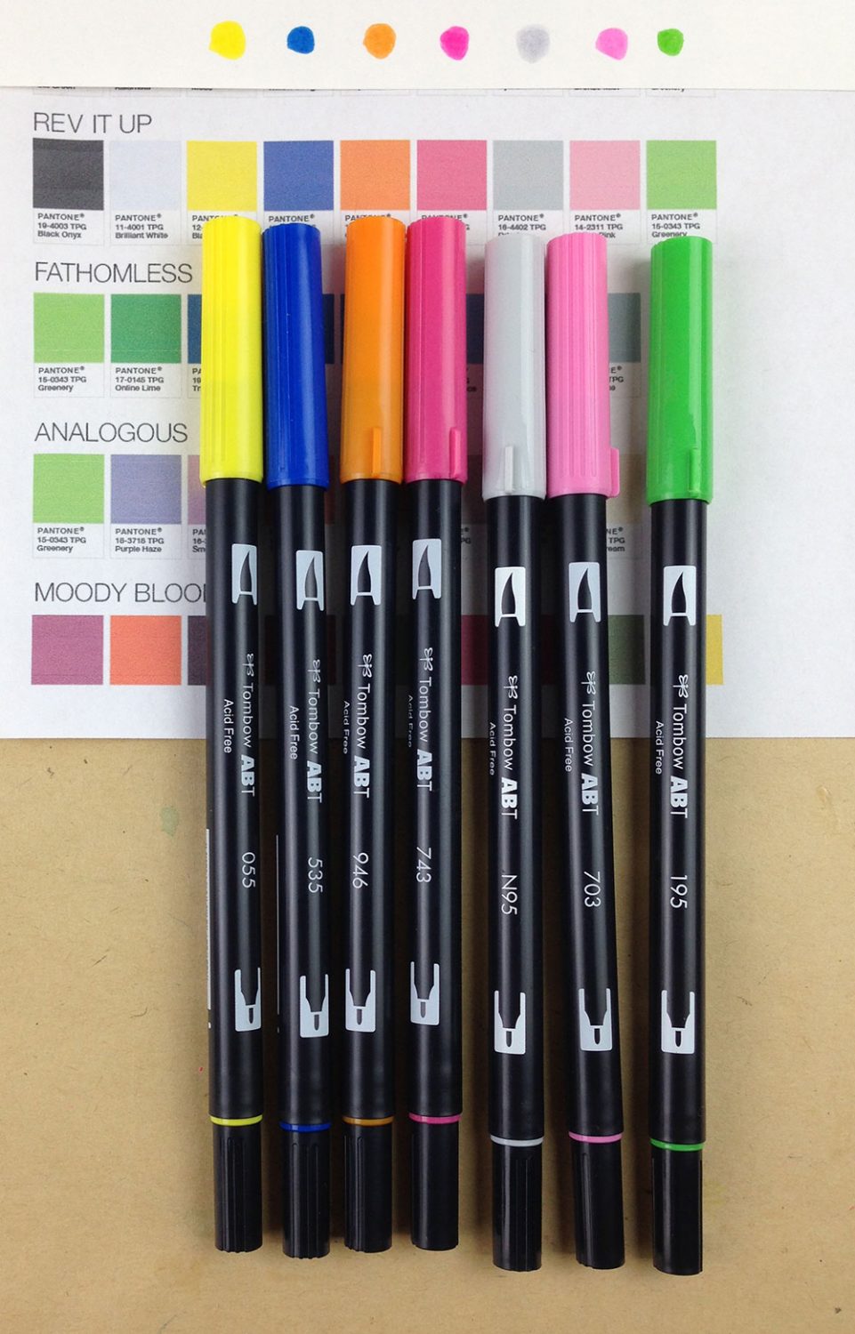 How to choose colorful combinations with your Tombows - Tombow USA Blog