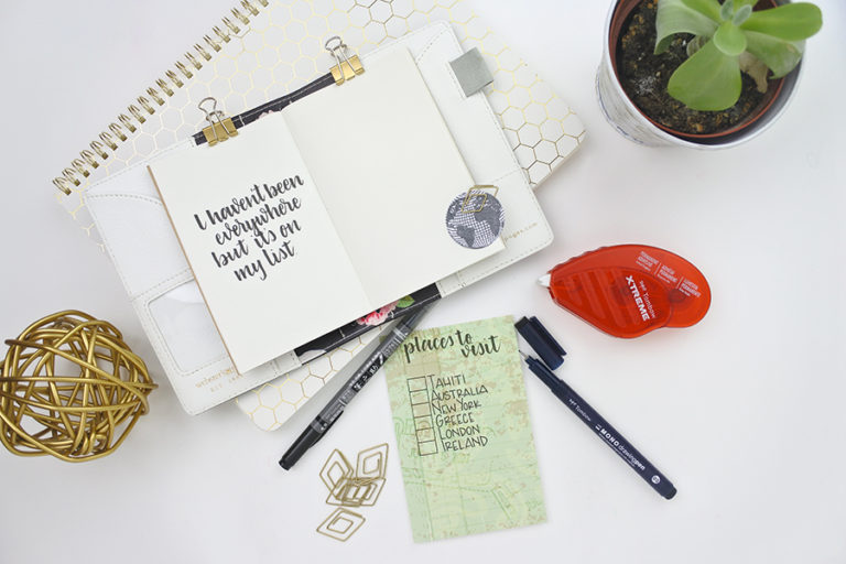 Three Travel Journal Layout Ideas - Tombow USA Blog