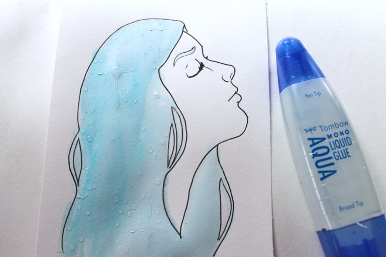 How to create an introduction page for your art journal