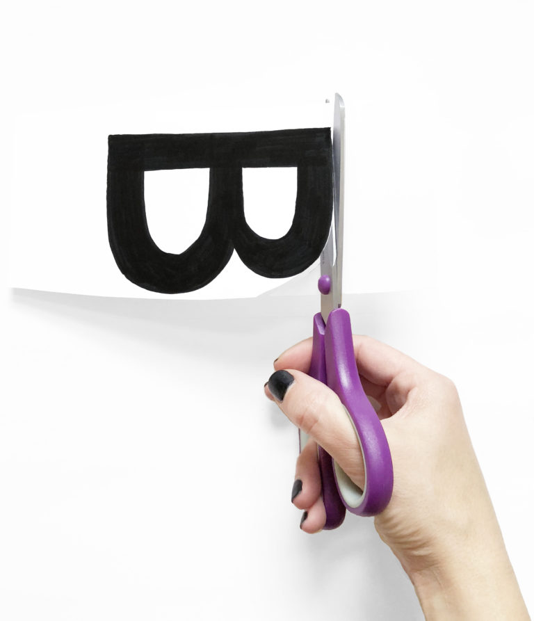 Fun and Floral Halloween "BOO" Banner - Tombow USA Blog